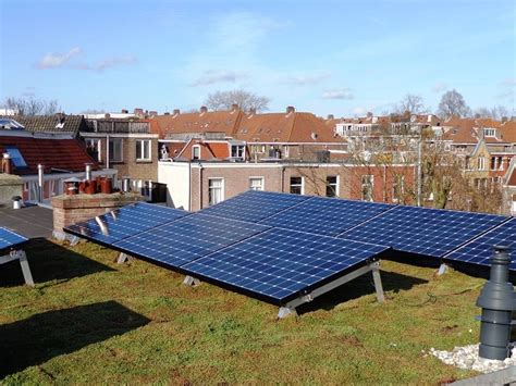 Groen Dak Met Zonnepanelen Op Uw Dak Artofit