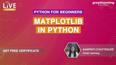 python for beginners live course python data visualization with