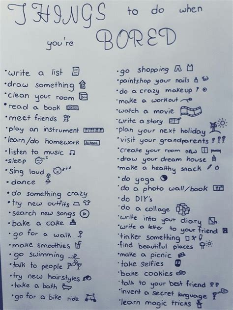 70 Things To Do When Bored At Home – Artofit