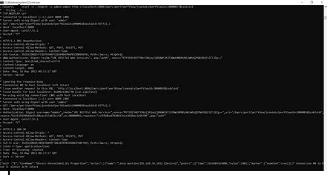 infinity datasource json query error internal server error 500