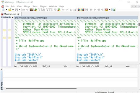 “match case” in search always enabled · issue 1380 · winmerge winmerge