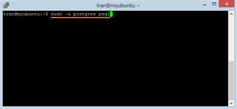 installer la base de données postgresql sur ubuntu