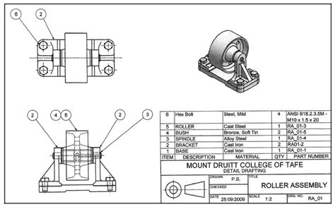 pdf ezdxf python generate a technical drawning from an 3d cad model