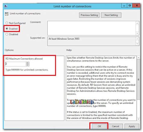 how to enable disable multiple rdp sessions in windows 2012 ~ it