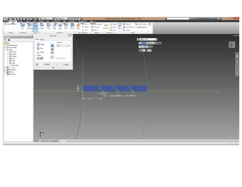 revolve feature failed axis of revolution crosses profile autodesk