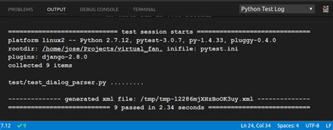 django unit testing in vscode techno whisp