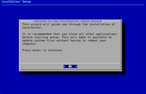 installation on linux — localsolver 11 0 documentation