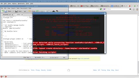 vim plugin fresh vim install vim permission errors vundle not