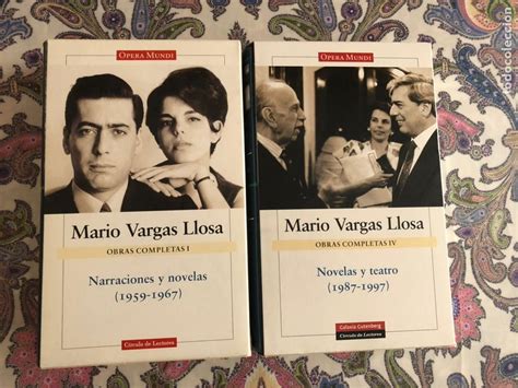 Mario Vargas Llosa Obras Completas I Y Iv Gal Vendido En Venta