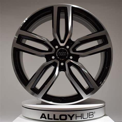 Genuine Audi Q5 Sq5 8r 5 Twin Spoke 21 Alloy Wheels