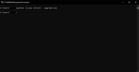 python pip fails to upgrade windows 10 stack overflow