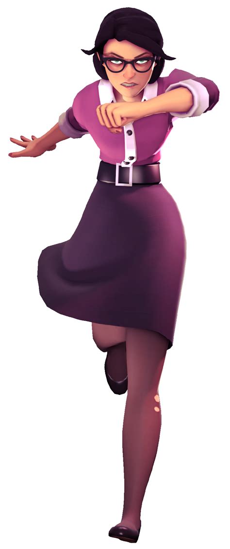Miss Pauling Canon Team Fortress 2 Memelordgamer Trap Character