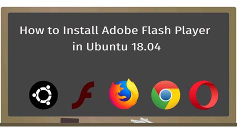 how to install adobe flash player in ubuntu 18 04