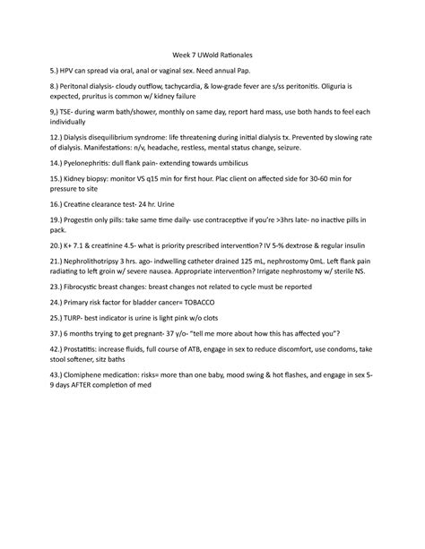 remediation wk 7 week 7 uwold raionales 5 hpv can spread via oral