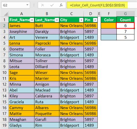 count colored cells in excel top 3 methods step by step guide