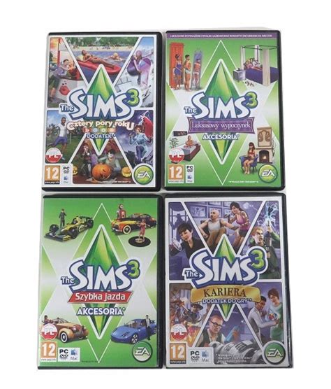 Dodatki Akcesoria The Sims 3 Pc Zestaw Kariera Jazda Luksusowy