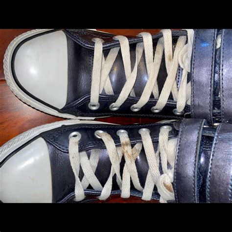 Converse Metallic Velcro High Tops Gem