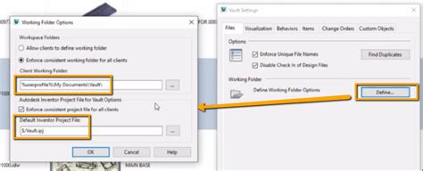 vault was unable to set project file to the current project file in