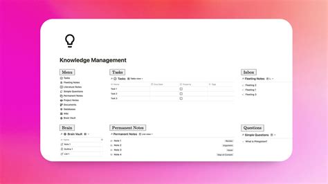notion knowledge base template