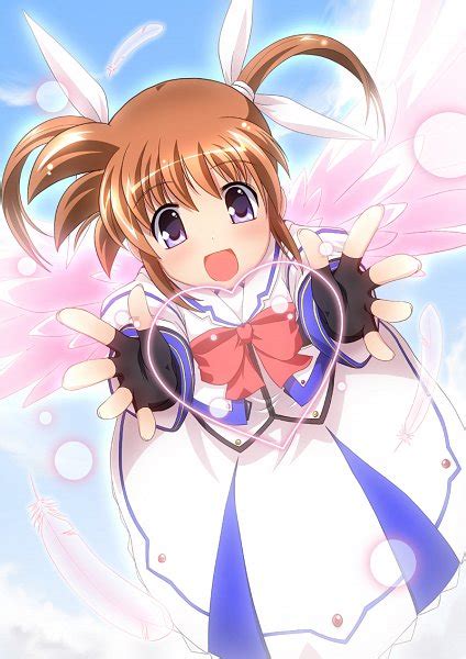 Takamachi Nanoha Mahou Shoujo Lyrical Nanoha Mobile Wallpaper By