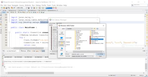 library management system in java [source code included