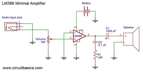 lm386 getting distorted and noisy ac input output signal