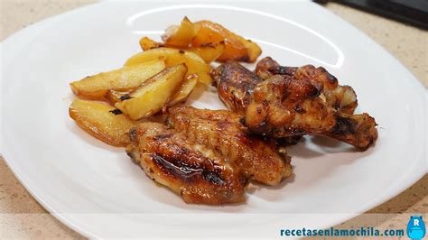 Alitas De Pollo Al Horno Recetas En La Mochila