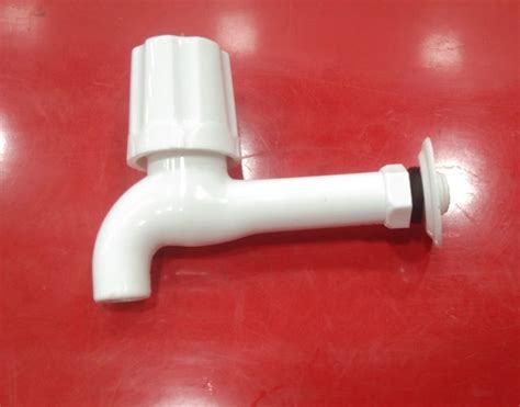 White Pvc Long Body Water Tap For Bathroom Fitting Size 15 Mm At Rs