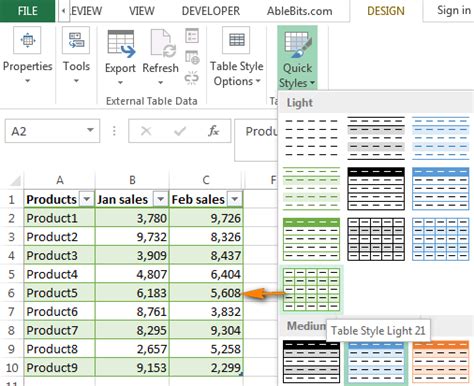 how to highlight every other row or column in excel to