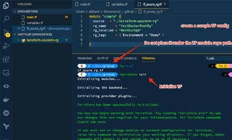 a terraform registry tutorial to build and share modules