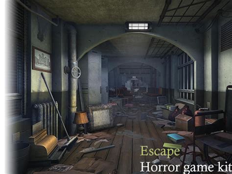 escape horror game kit v1 0 game assets for unity and