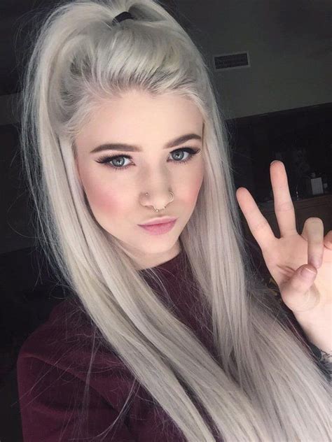 Courtney Dickerson Hair Inspo Hair Inspiration White Blonde Hair