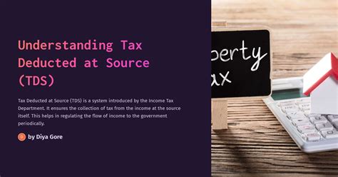 Understanding Tax Deducted At Source Tds