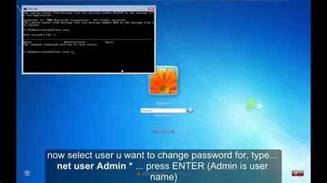 reset windows 7 password without cd or software youtube