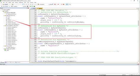 cubemx using freertos programming guide developr know