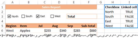insert checkbox in excel create interactive checklist or