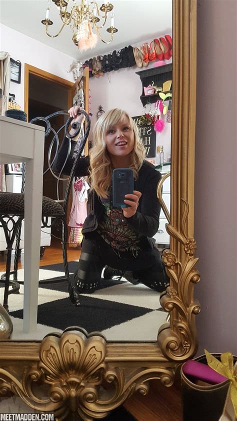 Mirror Selfies Meet Madden Naked