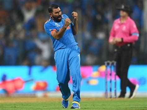 Cwc23 Mohammad Shami Becomes Indias Leading Wicket Taker At Odi World