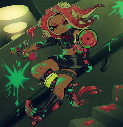 Agent 8 By Aphelione Splatoon Splatoon Comics Splatoon 2 Art