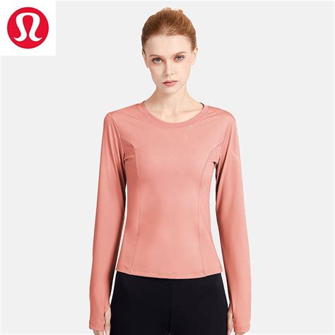 Lululemon Sports Yoga Long Sleeve Shirt Womens Mesh Back Fitness Quick