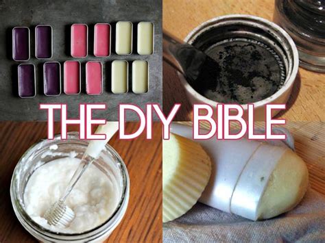 the diy bible 33 recipes for all of your cosmetics