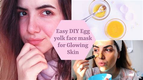 Diy Egg Yolk Face Mask Natural Beauty Hack Skincare Youtube