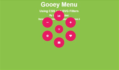 20 amazing css circle menu examples onaircode