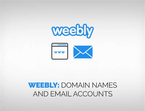 set up your domain name and email with weebly the right way