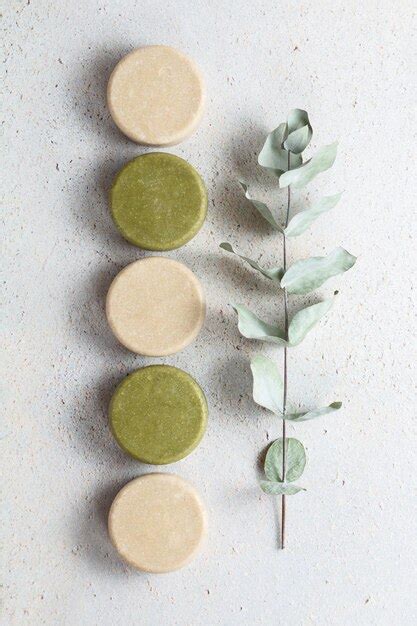 Premium Photo Eco Friendly Solid Handmade Colorful Shampoo Bars
