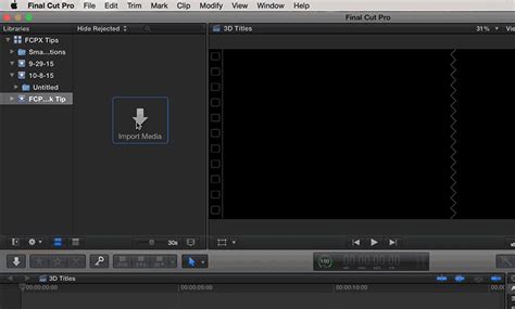 creating optimized media in final cut pro x