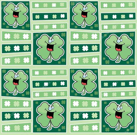 Shamrock Pattern Stock Vector By ©cthoman 84409894