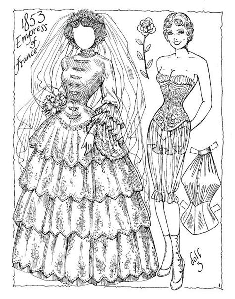 Victorian Brides Paper Dolls By Charles Ventura Nena Bonecas De Papel