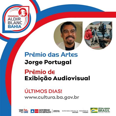 Últimos Dias De Inscrição Para Prêmios Da Funceb No Programa Aldir