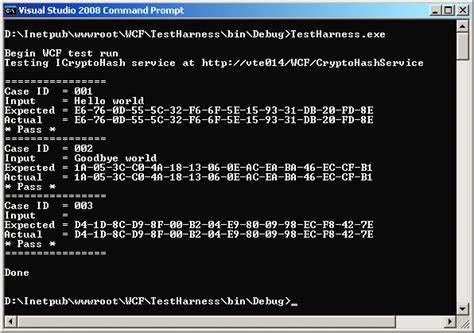 test run introduction to wcf testing microsoft learn